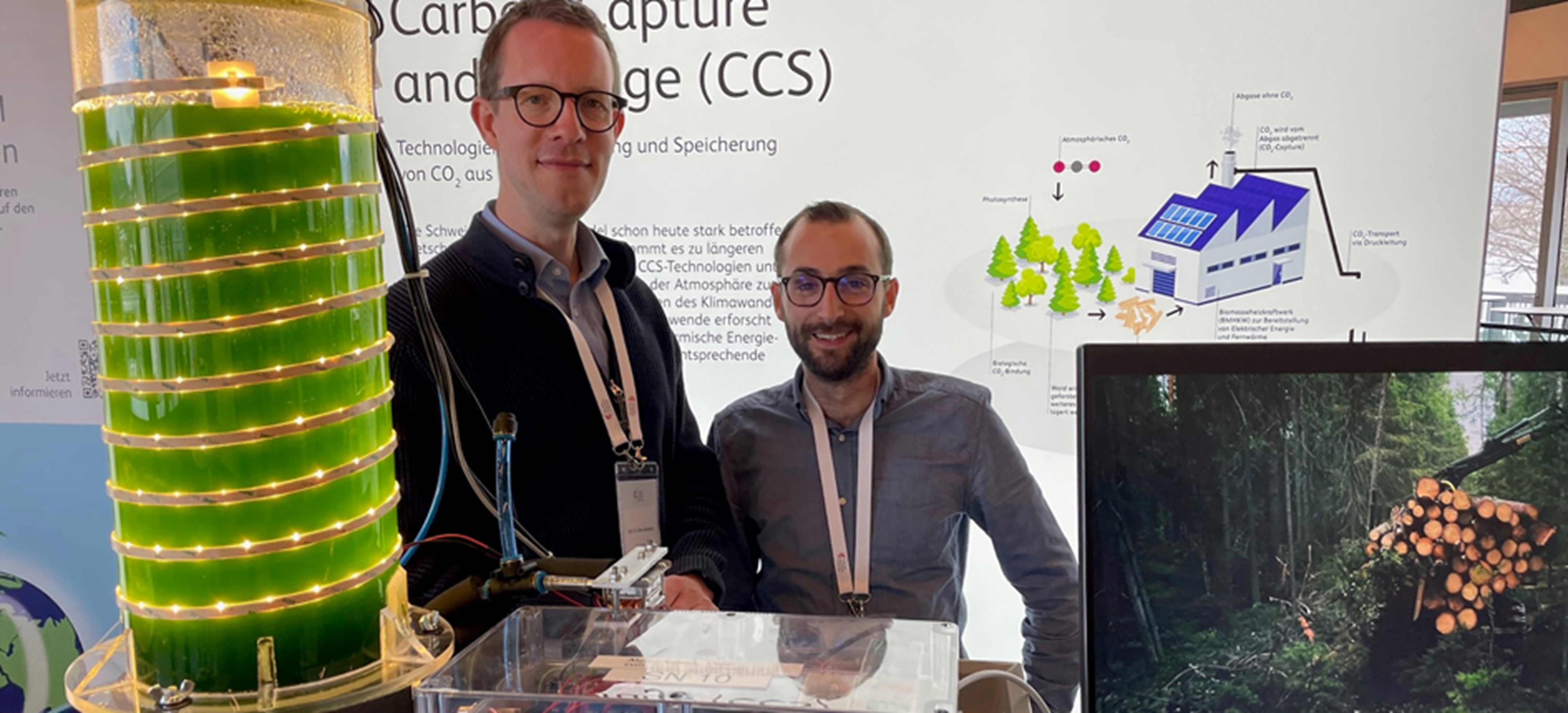 HSLU founds start-up for microalgae | News | Wirtschaftsförderung Luzern